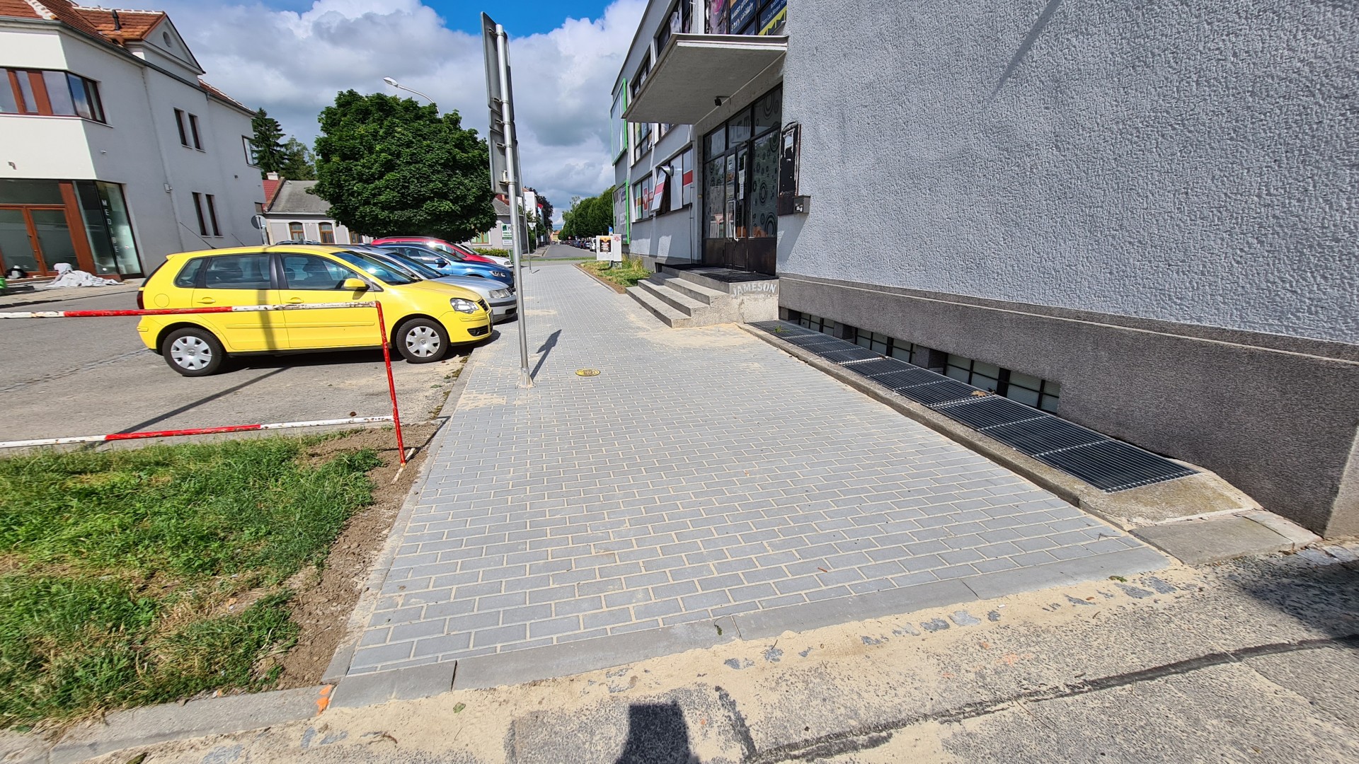 Rekonstrukce chodníků 2021 - ul. Lužická | Prostějov